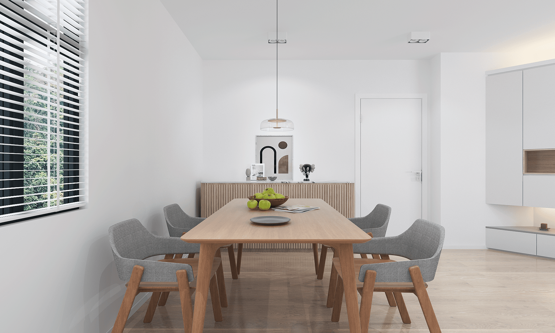 Kornhill - A Minimalist All-White Living Experience - Inbloom Concept