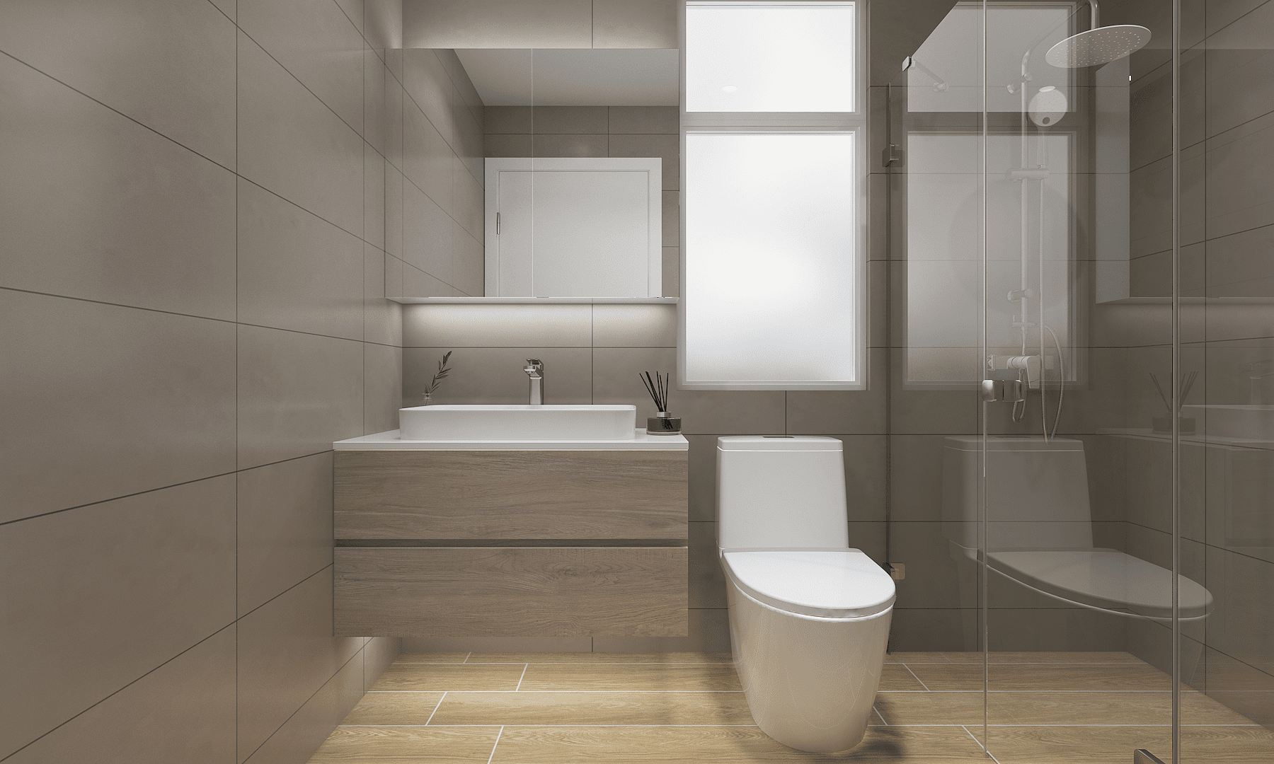 Tierra Verde - A plain palette + Wooden element = Harmony - Inbloom Concept